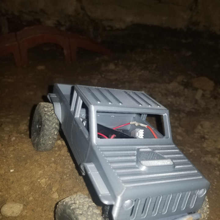 3D Printable SCX24 Brute Body by Brandon Olson
