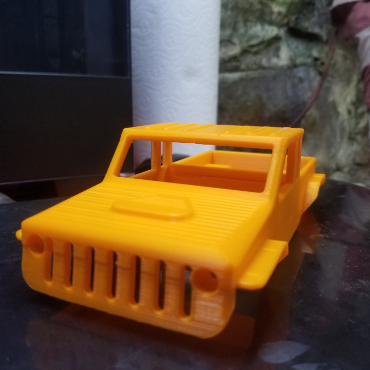 3D Printable SCX24 Brute Body by Brandon Olson