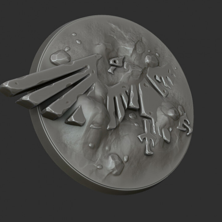 3D Printable Double Eagle Imperial Base by Antony O'Sullivan