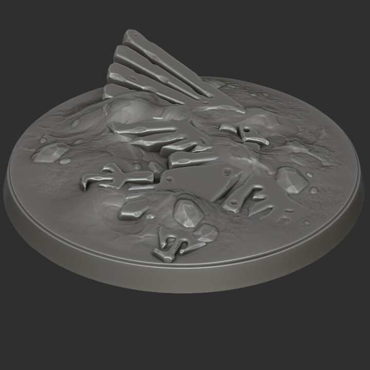 3D Printable Double Eagle Imperial Base by Antony O'Sullivan