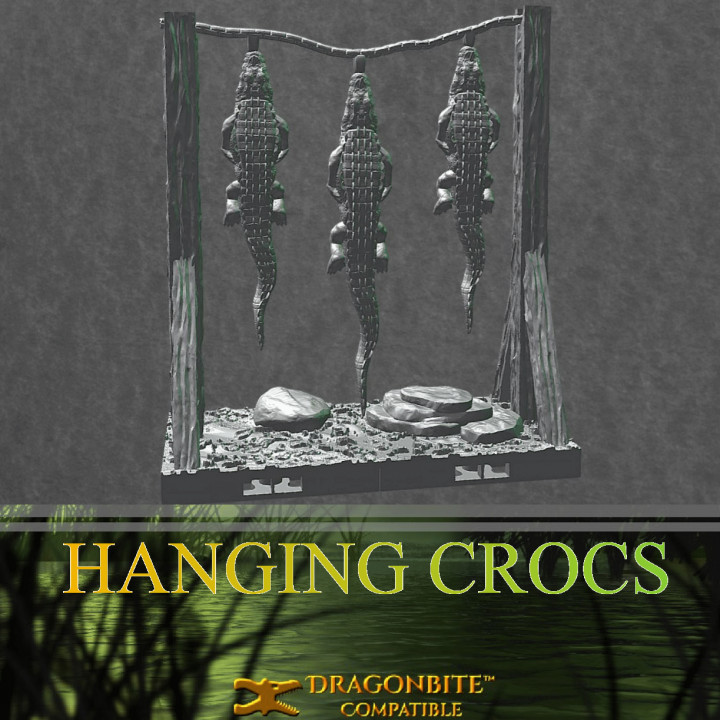 3D Printable KS1SOS18 – Hanging Crocs by Aether Studios