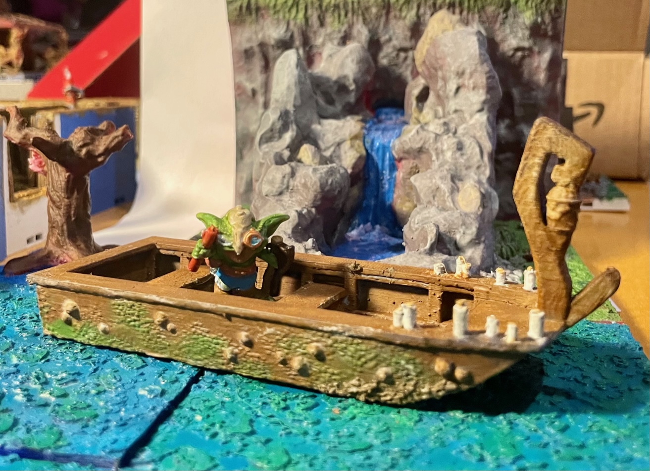 3D Printable KS1SOS32 – Swamp Barges by Aether Studios