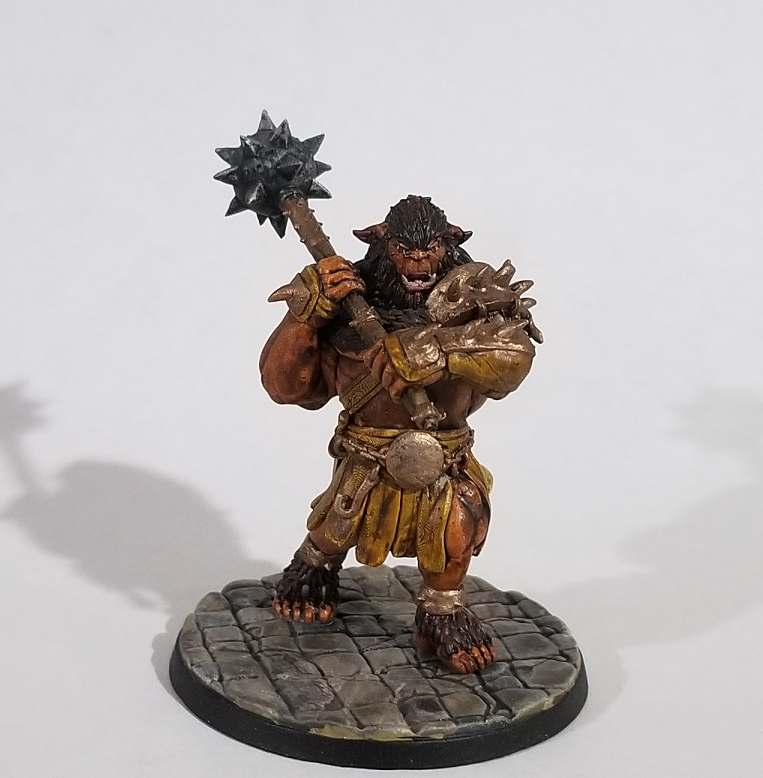 3D Printable Bugbear - Tabletop Miniature (Pre-Supported) by YKS Miniatures