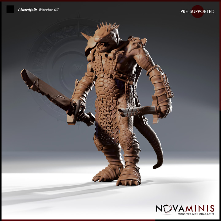 3D Printable The Ruins of Evermist: Lizardfolk Ceremonial Party by ...