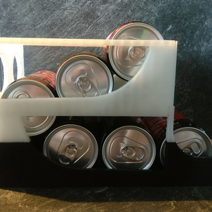 3D Printable Stackable can dispenser by Christian M