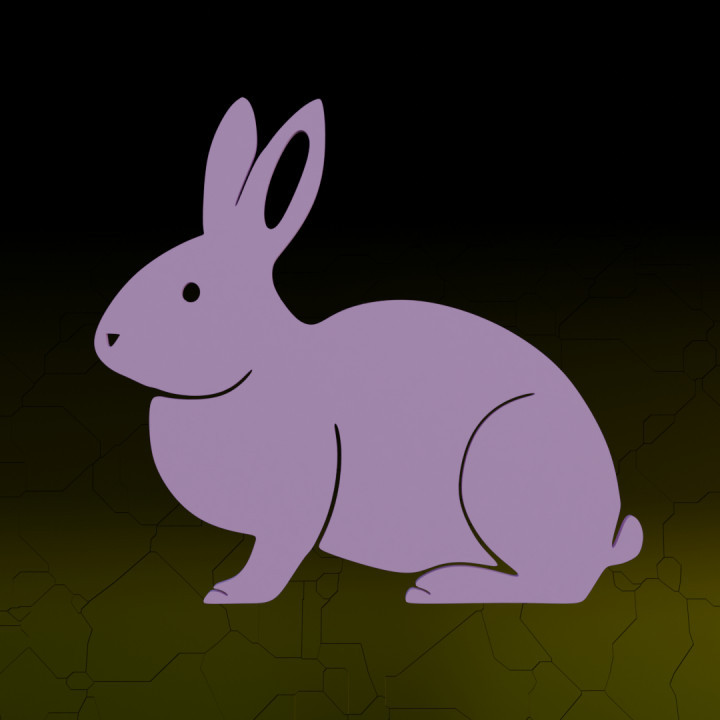 3D Printable Rabitt by Luboš Petrášek
