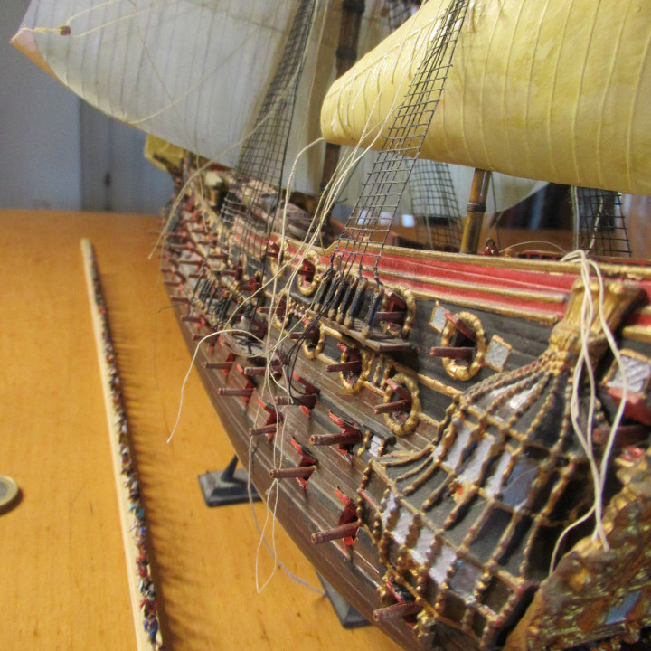 3D Printable Sailors and Officers to Crew Model Ships 1560-1670 by Alf ...