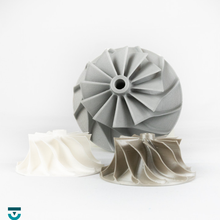 3D Printable TURBO IMPELLER by stefano turconi