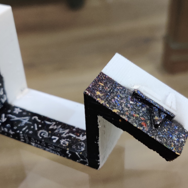 3D Printable PS4 remote holder/wall mount by Shaurya Khosla