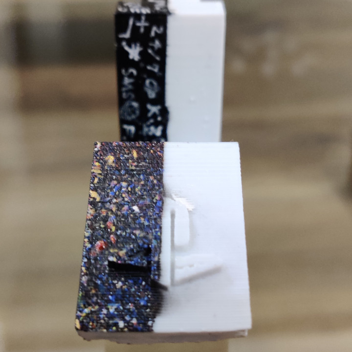 3D Printable PS4 remote holder/wall mount by Shaurya Khosla