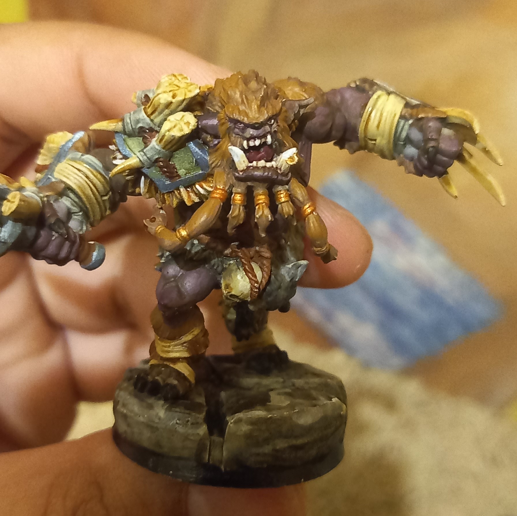 3D Printable Zhurk, the Bugbear Chief by Bite the Bullet