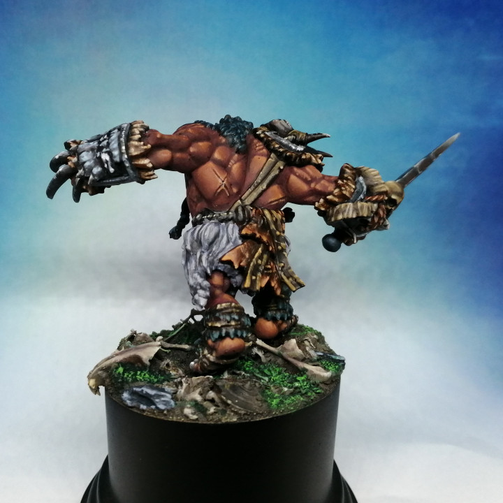 3D Printable Zhurk, the Bugbear Chief by Bite the Bullet