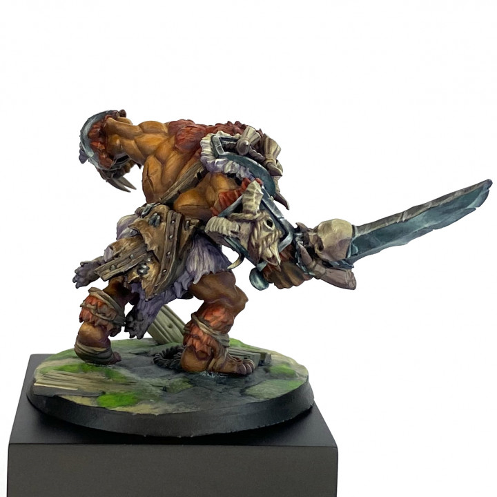 3D Printable Zhurk, the Bugbear Chief by Bite the Bullet