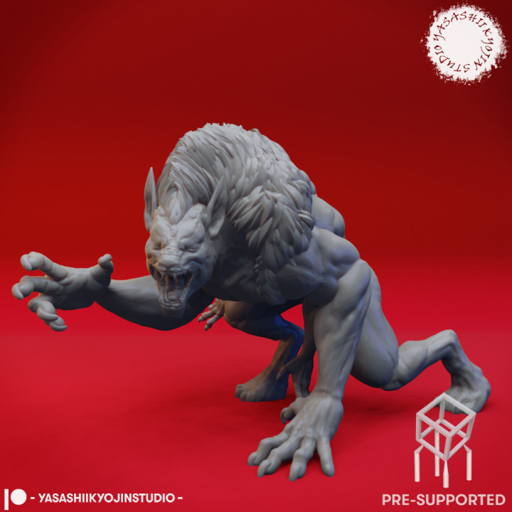 3D Printable Draegloth - Tabletop Miniature (Pre-Supported) by Yasashii ...