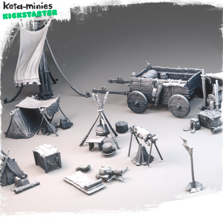 Keta Minies Kickstarter ! Printable STLs for Tabletop Games Campaign ...