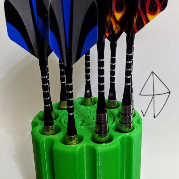 3D Printable Dart Containment Cell by Roger W. Boyer Jr.