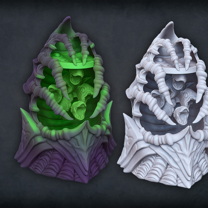 3D Printable Mind flayer aquarium by Jacob Olsson - Roleplaying ...