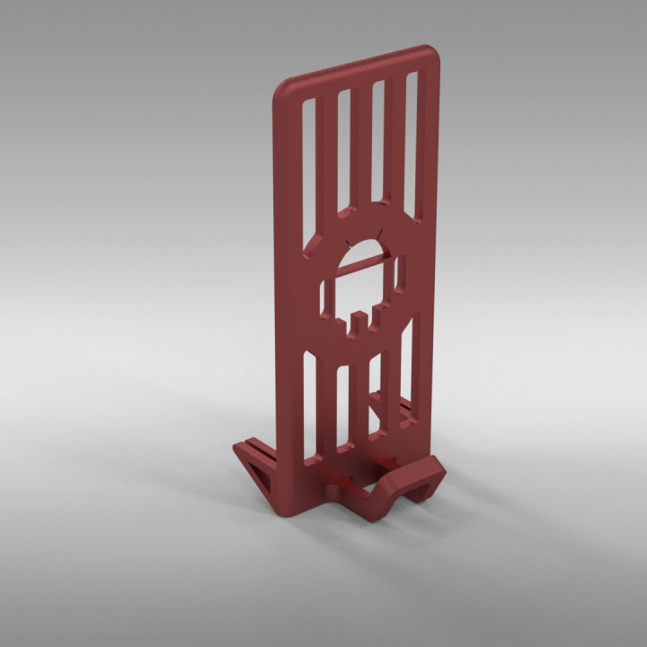 3D Printable phone support by Skander Mezghani