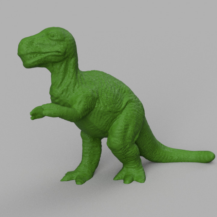 3D Printable t-rex by anthony