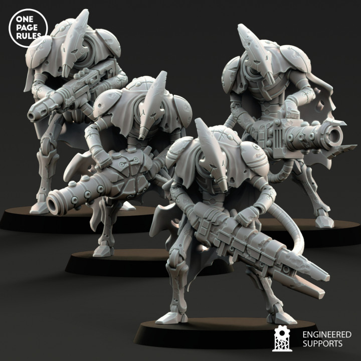 3D Printable Robot Legions - Release #1 by One Page Rules