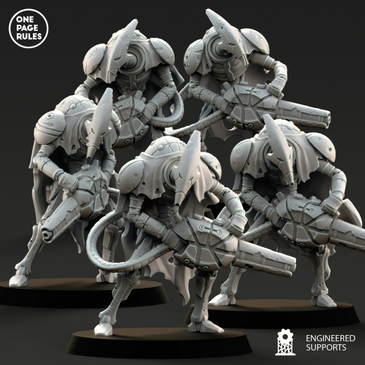 3D Printable Robot Legions - Release #1 by One Page Rules