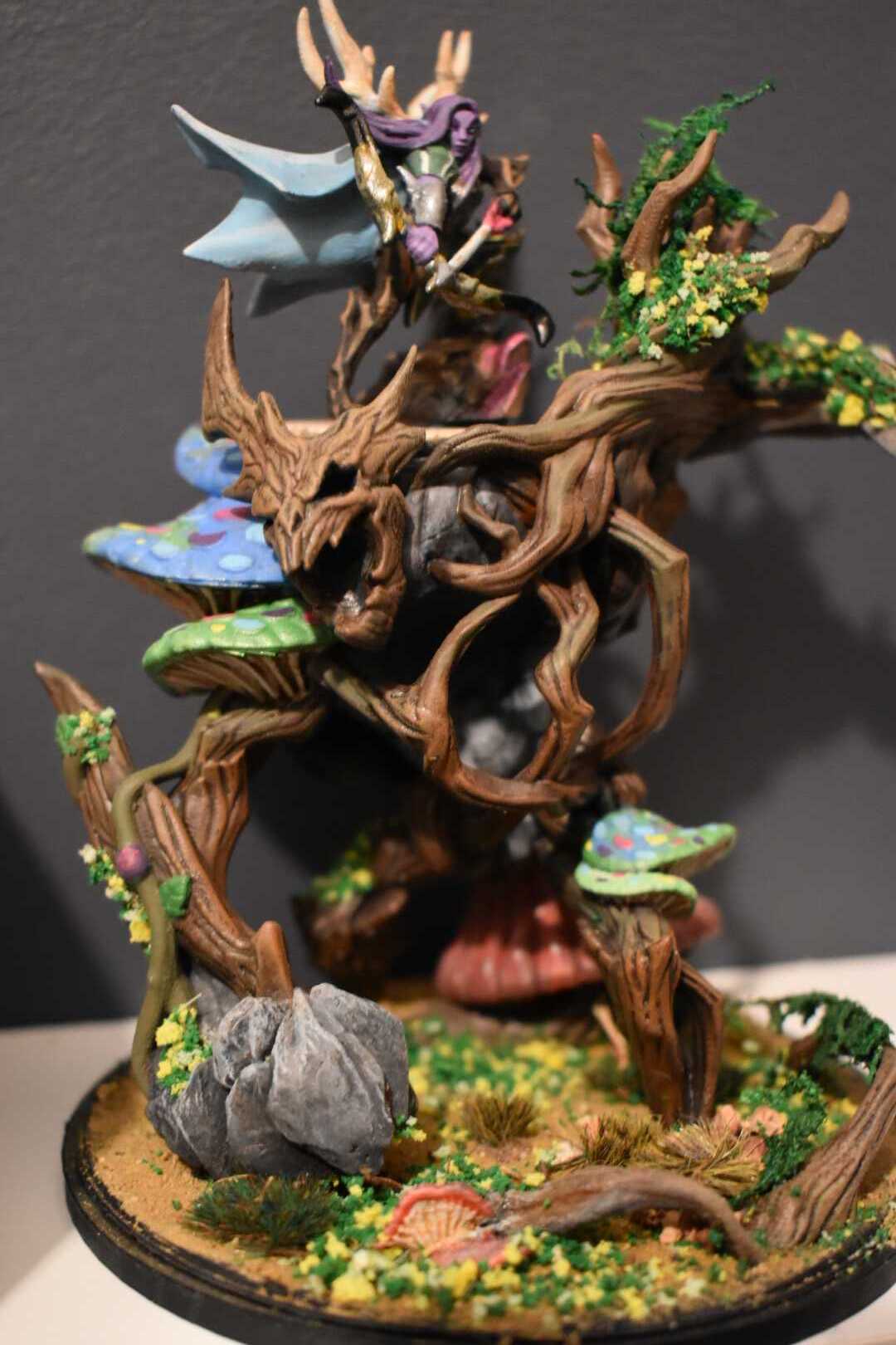 3D Printable Feralia on Ancient Forest Primordial (Beast & Mount) by ...