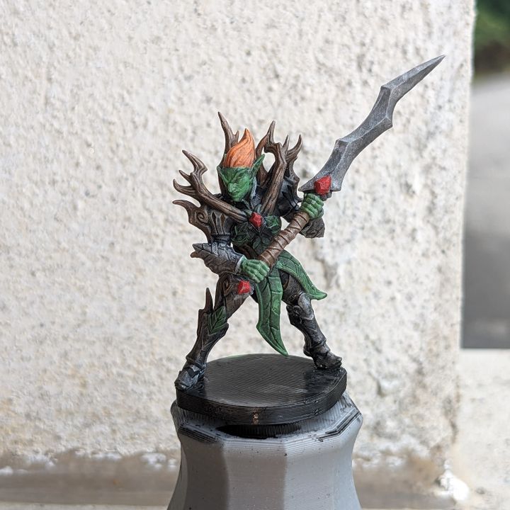 3D Print of Sylvan Knight - Modular A (male) by Sfogatto