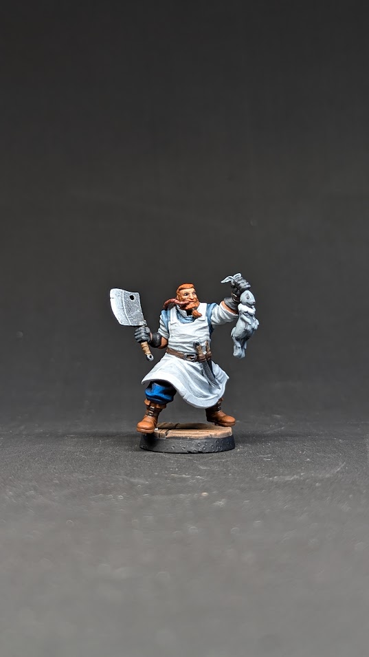 3D Printable Butcher by STL Miniatures