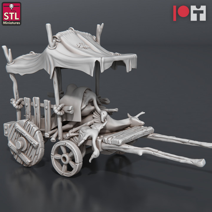 3D Printable Butcher Set by STL Miniatures