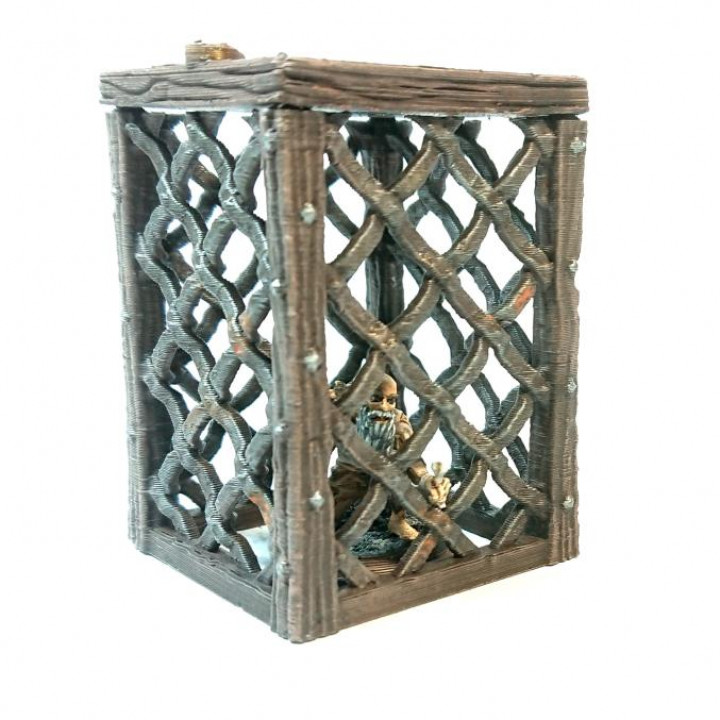 3D Printable Cages by Vae Victis Miniatures