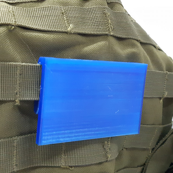 3D Printable Canadian '82 Pattern Webbing to MOLLE Adapter by Mike S