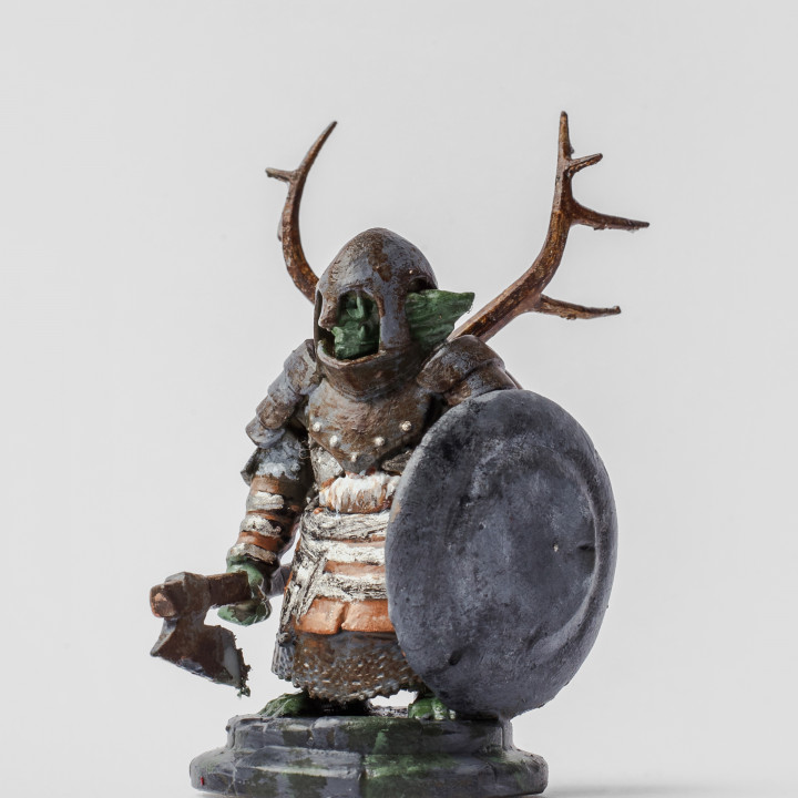 3D Printable Goblin Captain by 2moronic miniatures
