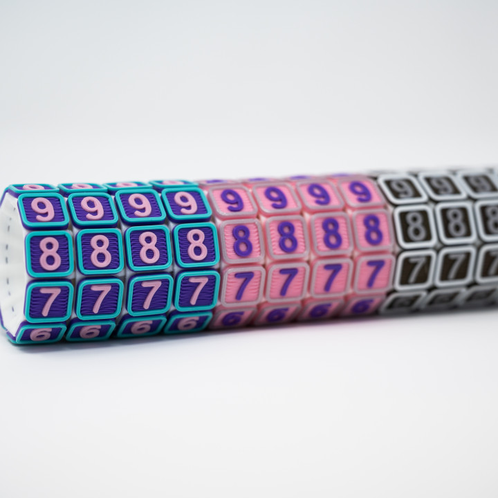 3D Printable The Ultimate Spindown Counter System (Numbers Only) by ...