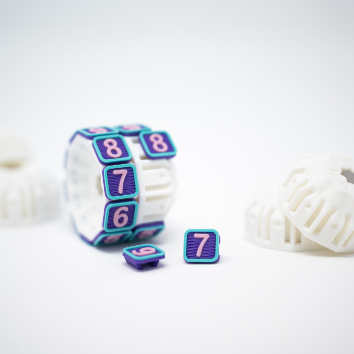 3D Printable The Ultimate Spindown Counter System (Numbers Only) by ...