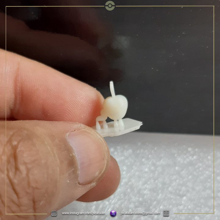 3D Printable Applin (pokemon) by Jose Catalan