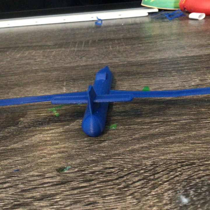 3D Printable Flying plane by Master Blake