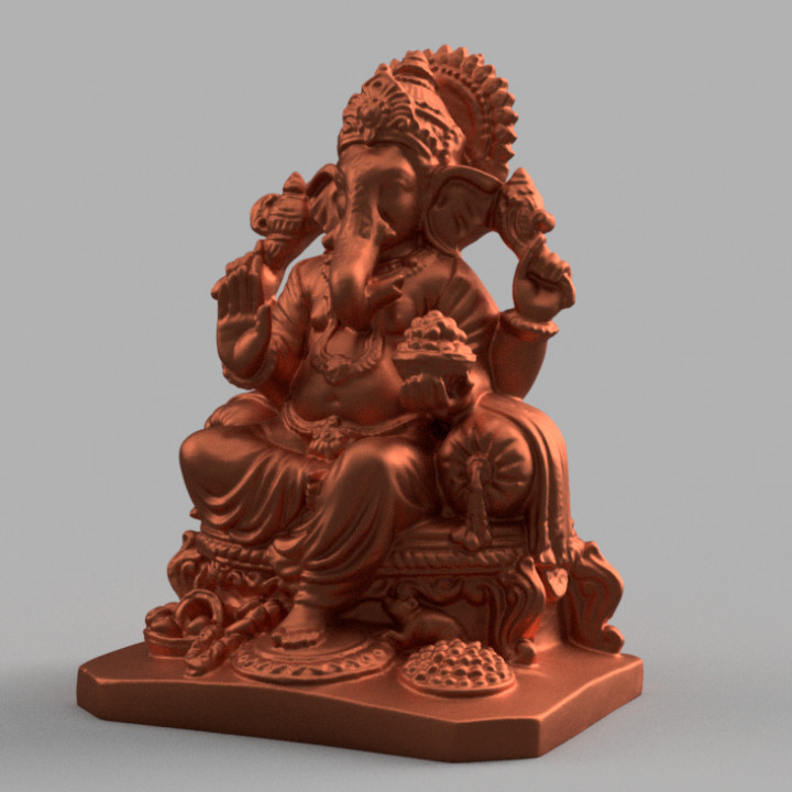 3D Printable ganesh by anthony