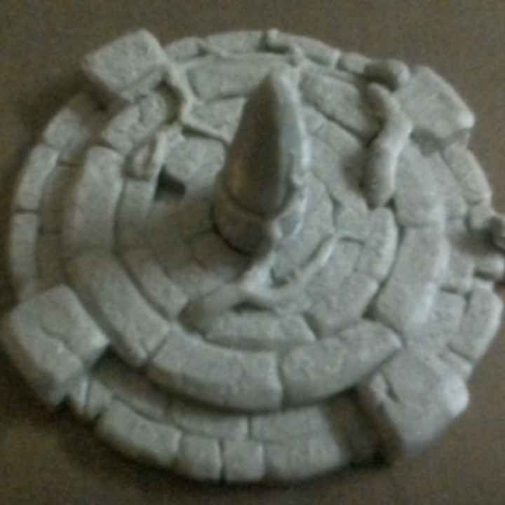 3D Print of Ritual Stone by Wschoppe