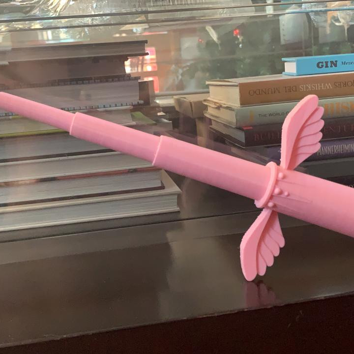 3D Printable Collapsing Wand by BARBARA SIGLREITHMAIER