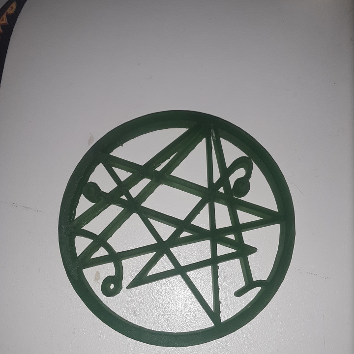 3D Printable Sigil of the Gate by Stephen Berenyi