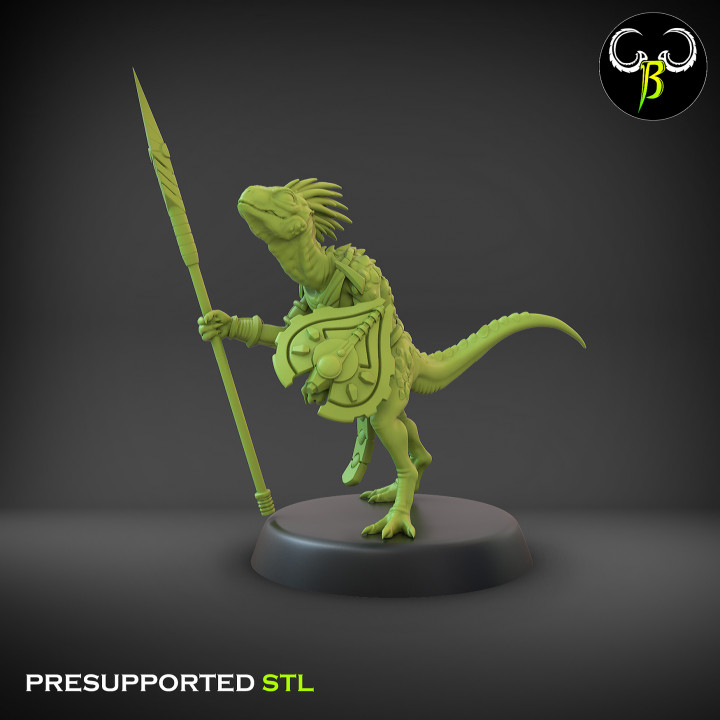 3D Printable Nova Raptor Set A by ClayBeastCreation