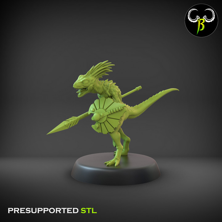 3D Printable Nova Raptor Set C by ClayBeastCreation