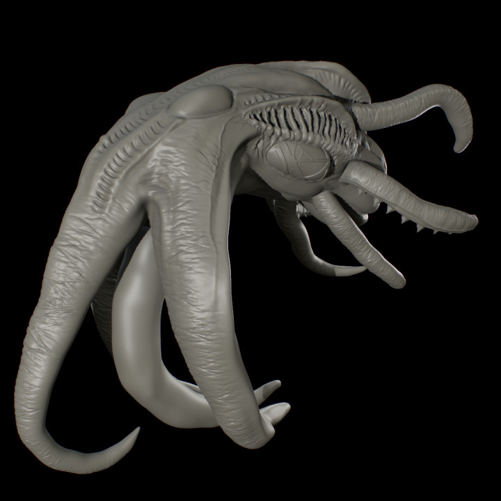 3D Printable Flying Polyp by Jeremy Smith