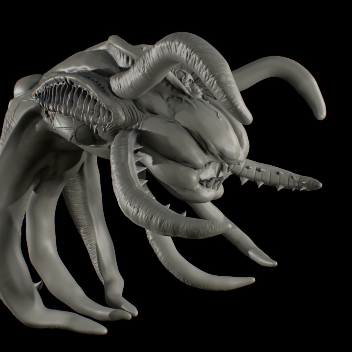 3D Printable Flying Polyp by Jeremy Smith