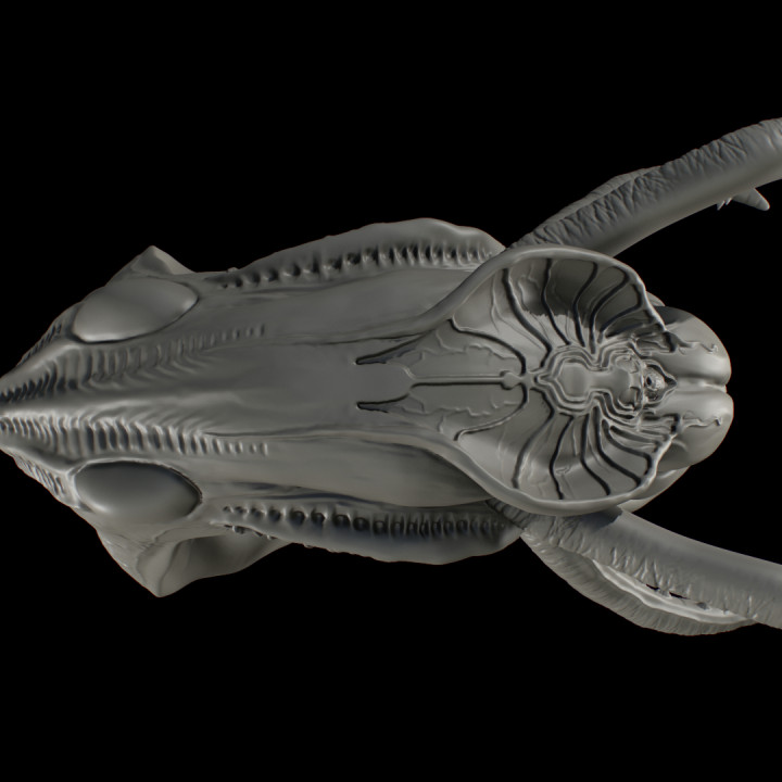 3D Printable Flying Polyp by Jeremy Smith