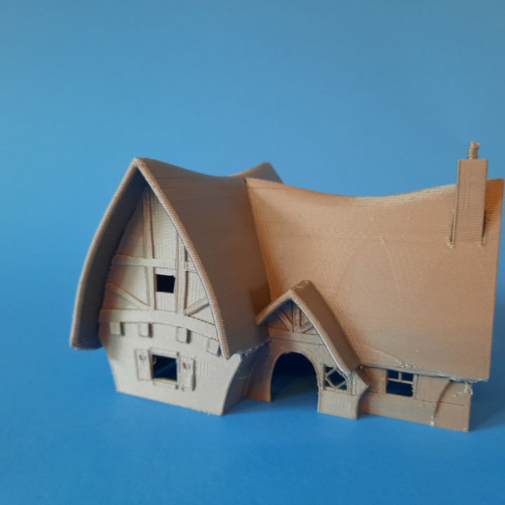 3D Printable Dwarf House by Patrick Powell