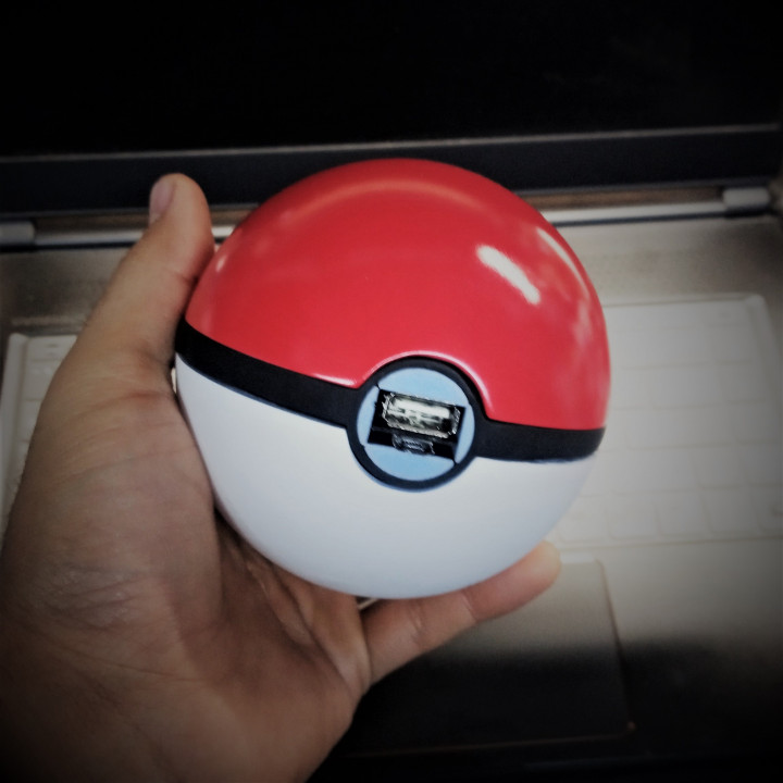 3D Printable Pokebank by loneacoustic
