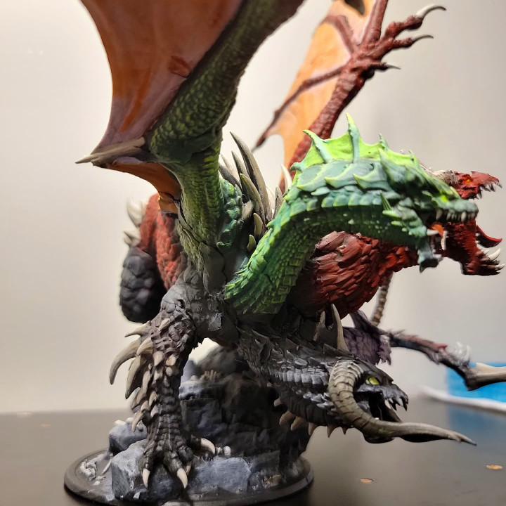 3D Print of Tiamat by Eldritch_Hero