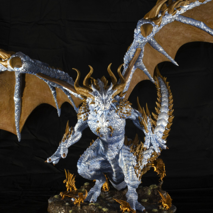 3D Print of Bahamut by aredman
