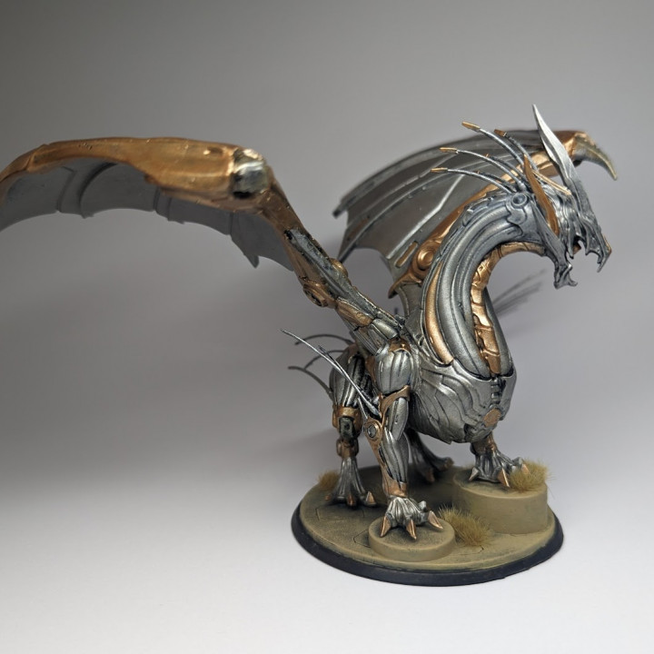 3D Print of Construct Dragon by Rustythread